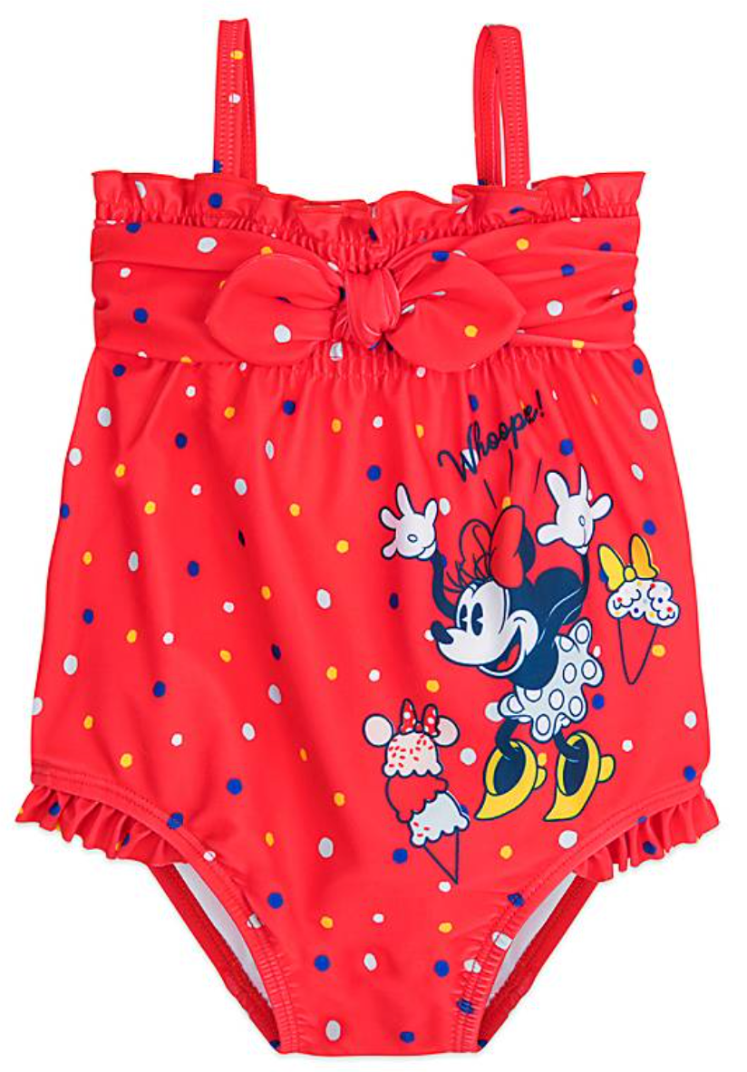 1-pc Red Minnie Mouse Swimsuit – Little Munchkins Bda